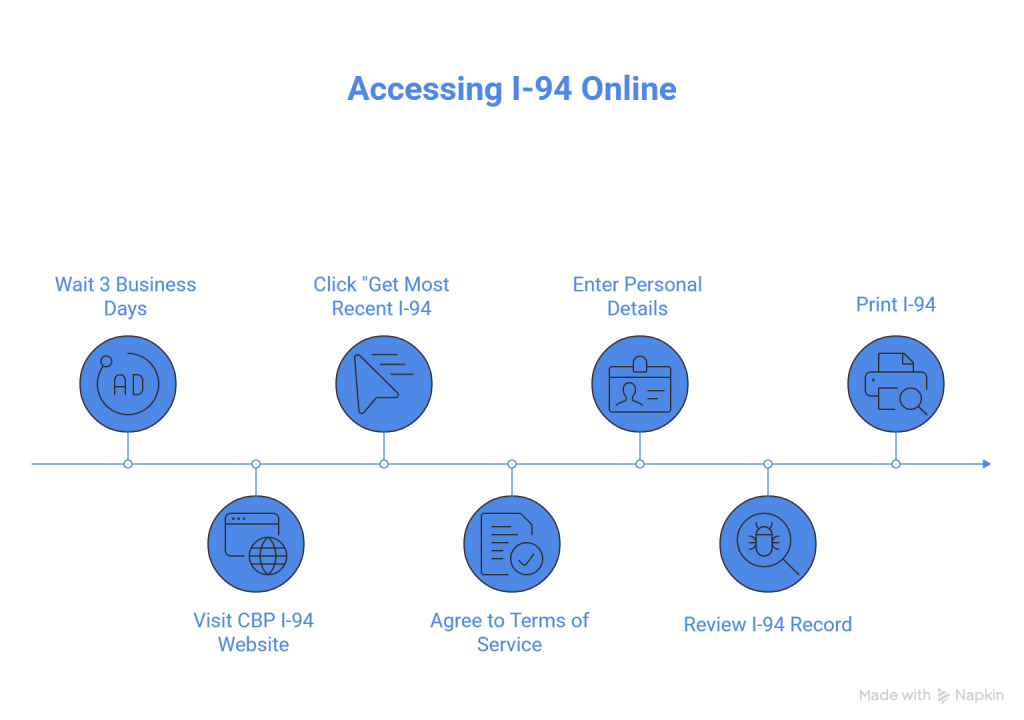 Step by Step Guide to Accessing Your I | 94 as an International Student | US Visa Help